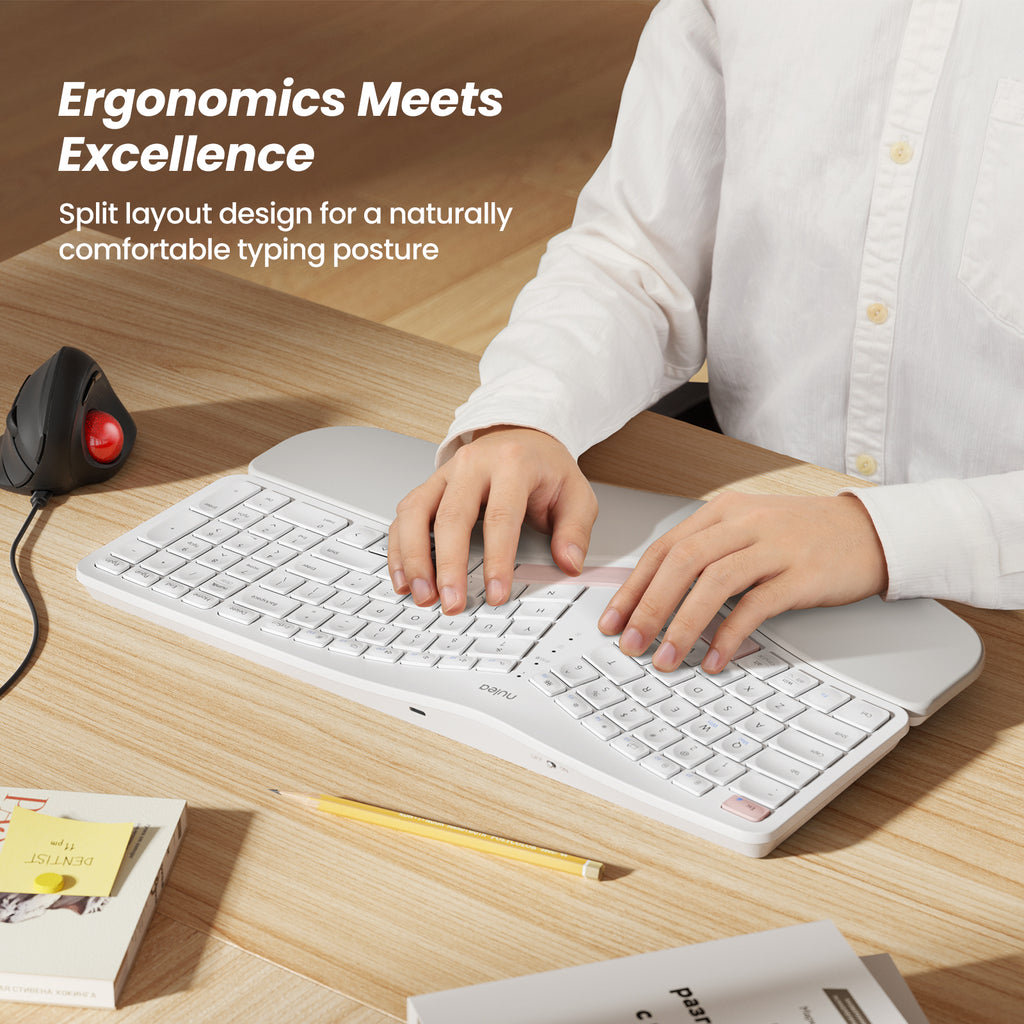 Nulea RT05B Wireless Ergonomic Keyboard – nulea offical