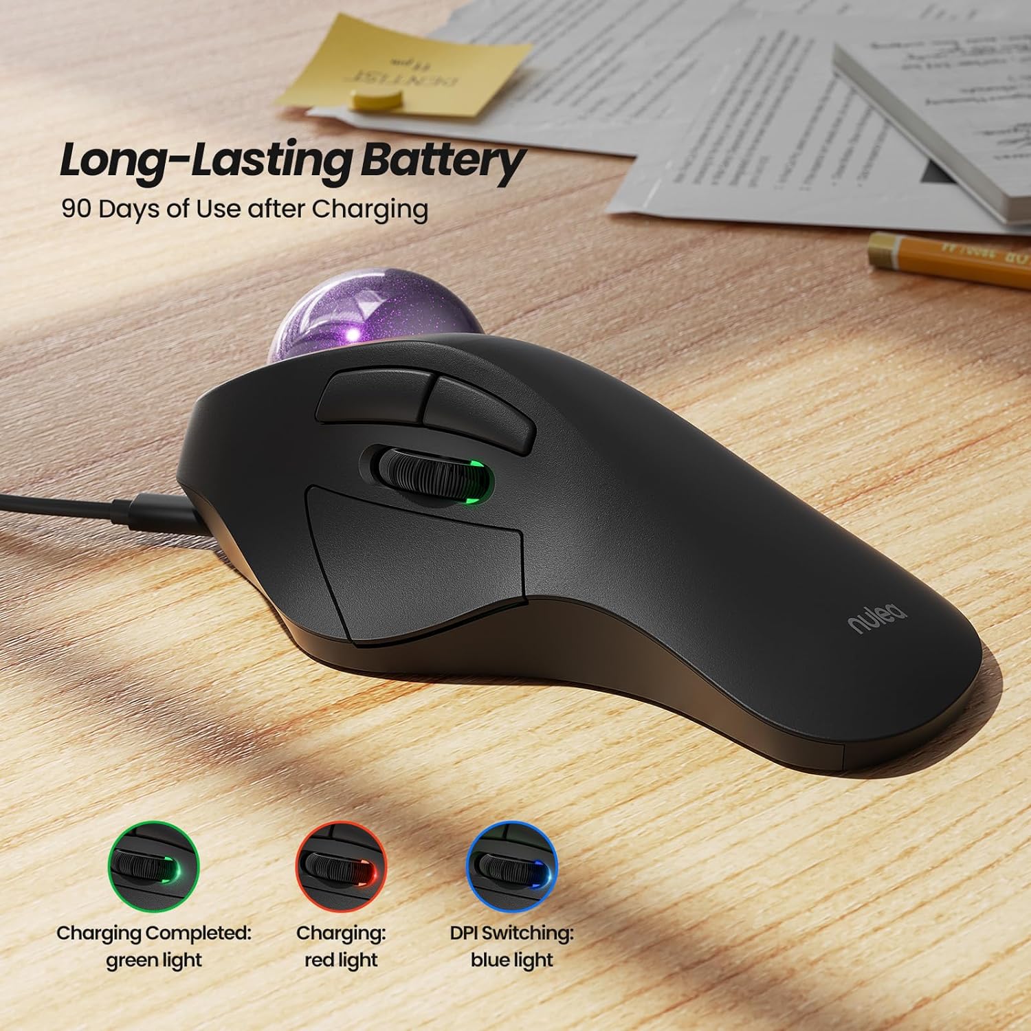 Nulea M505 Wireless Trackball Mouse – nulea offical