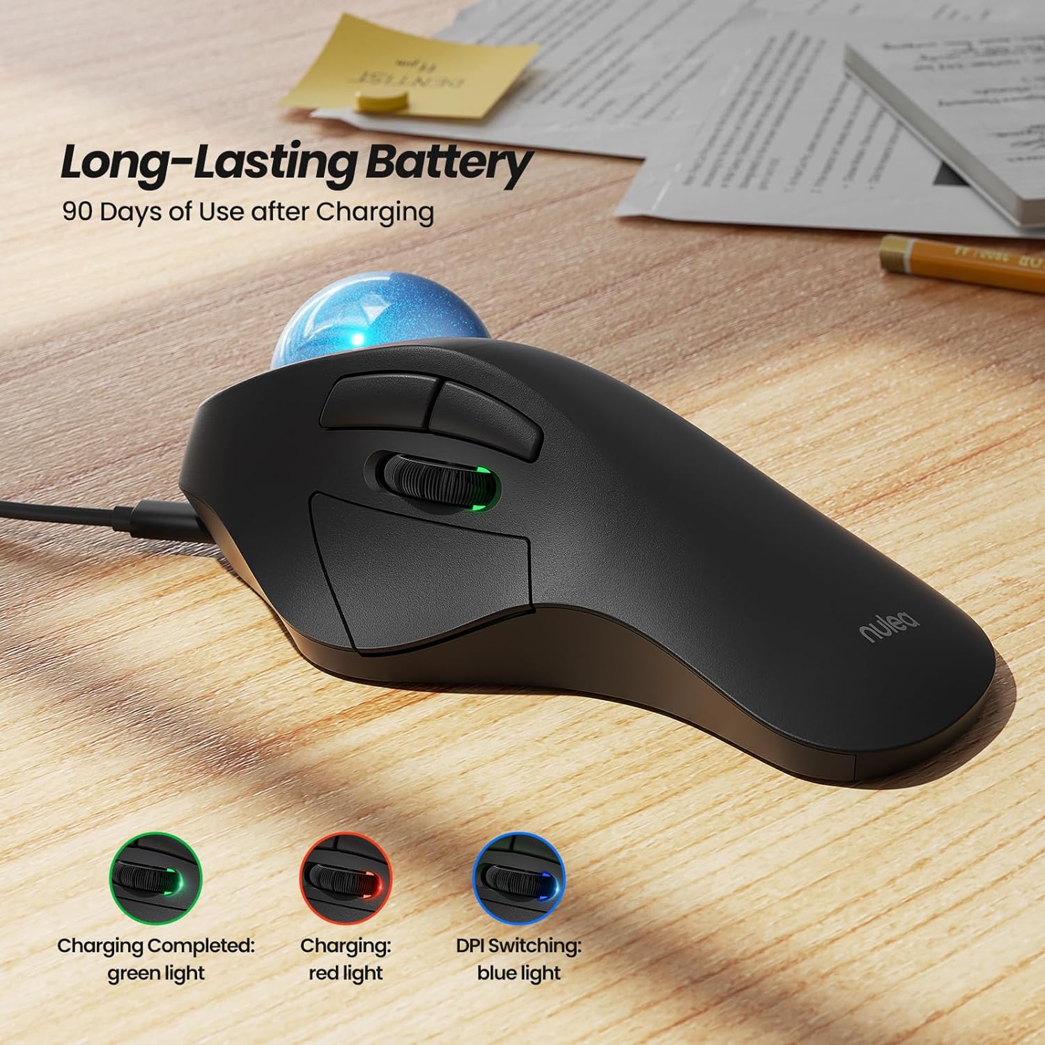 Nulea M505 Wireless Trackball Mouse – nulea offical