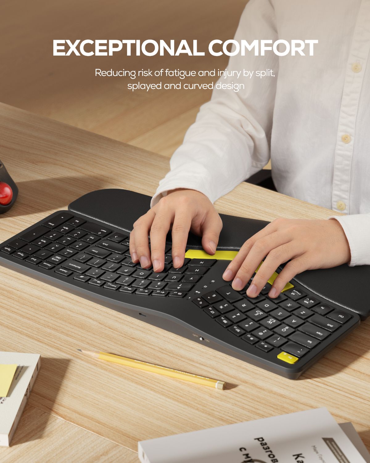 Nulea RT05 Wireless Ergonomic Keyboard – nulea offical