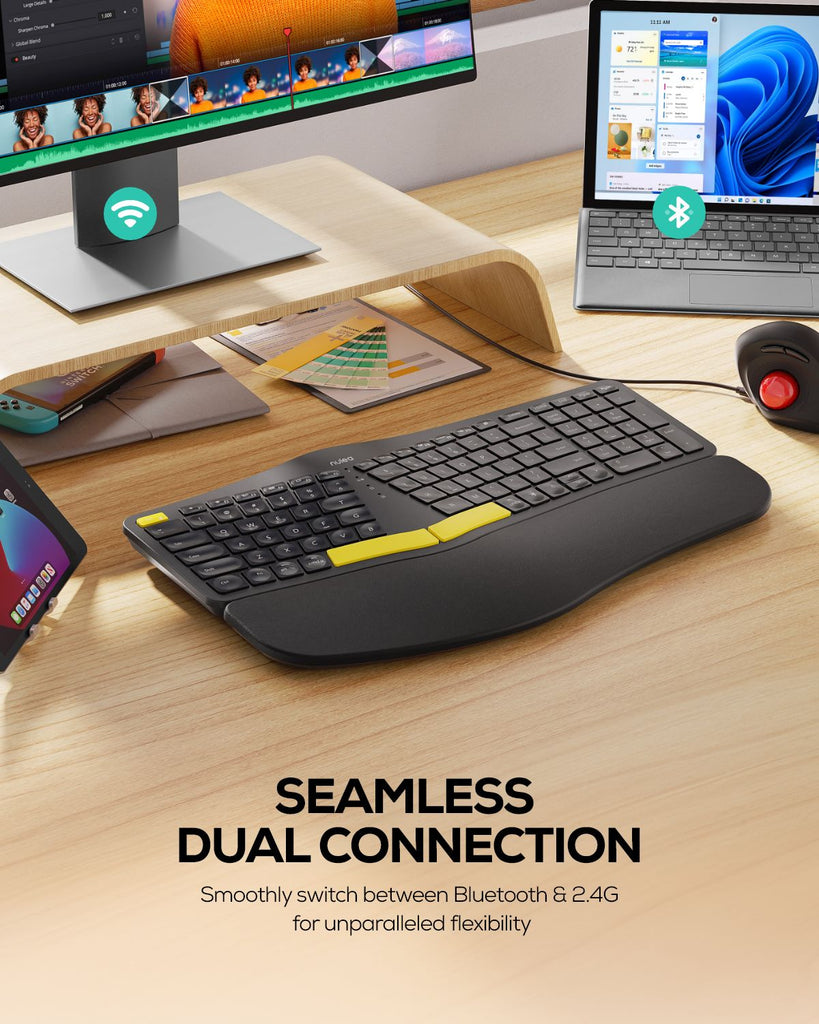 Nulea RT05 Wireless Ergonomic Keyboard – nulea offical